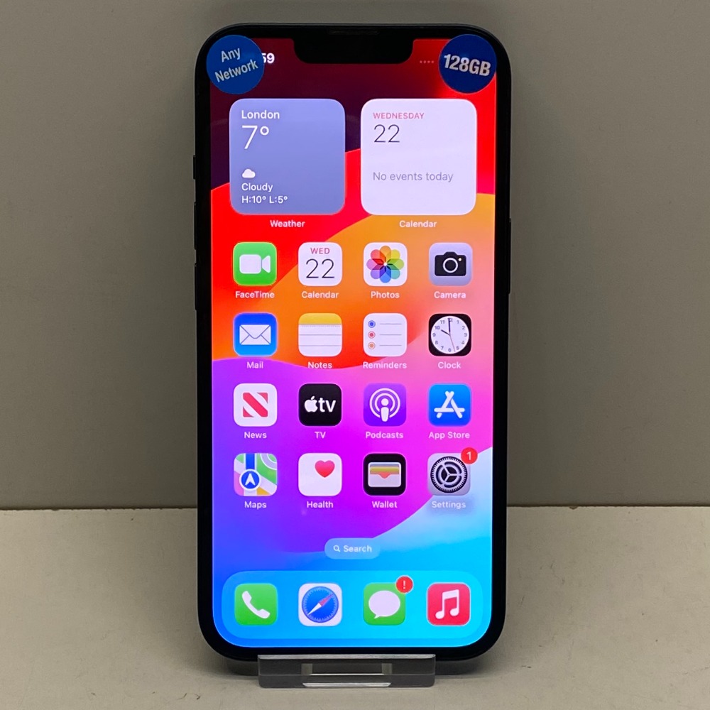 Pre-owned Apple iPhone 13 Unlocked Model A2633 128GB in Black - Own4Less